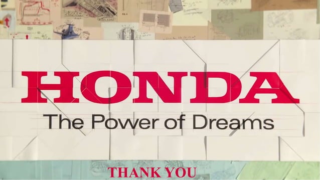 Honda brand evolution | PPTX