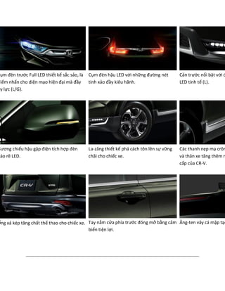 Xe Honda CR-V Uy lực vượt mọi giới hạn | PDF