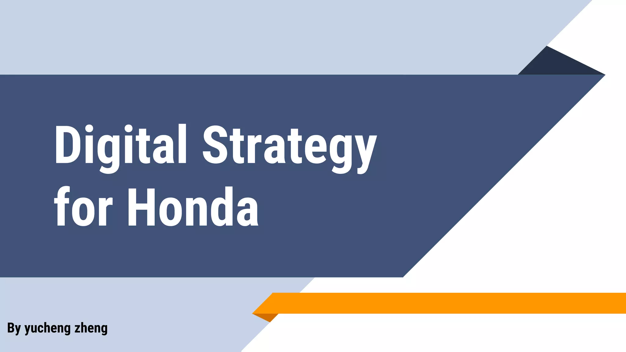 Honda digital strategy | PPT