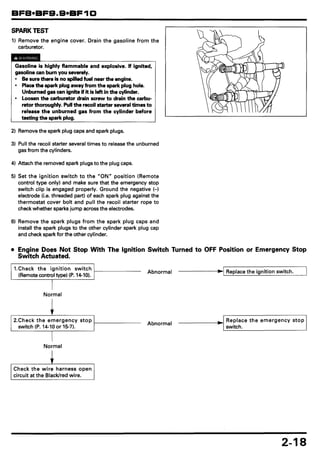 Honda marine outboard bfp8 b service repair manual | PDF