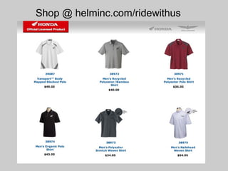 Honda Motorcycle Merchandise | PPT