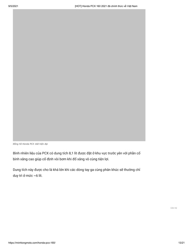 Honda pcx 160 2021 | PDF