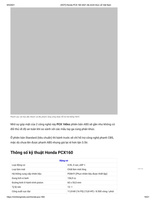 Honda pcx 160 2021 | PDF