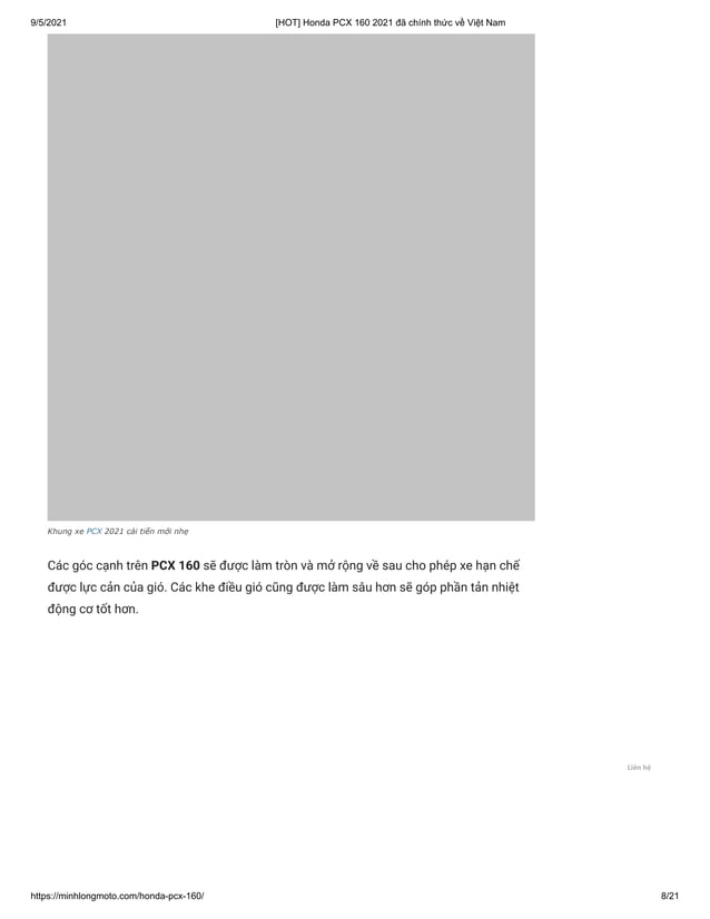 Honda pcx 160 2021 | PDF