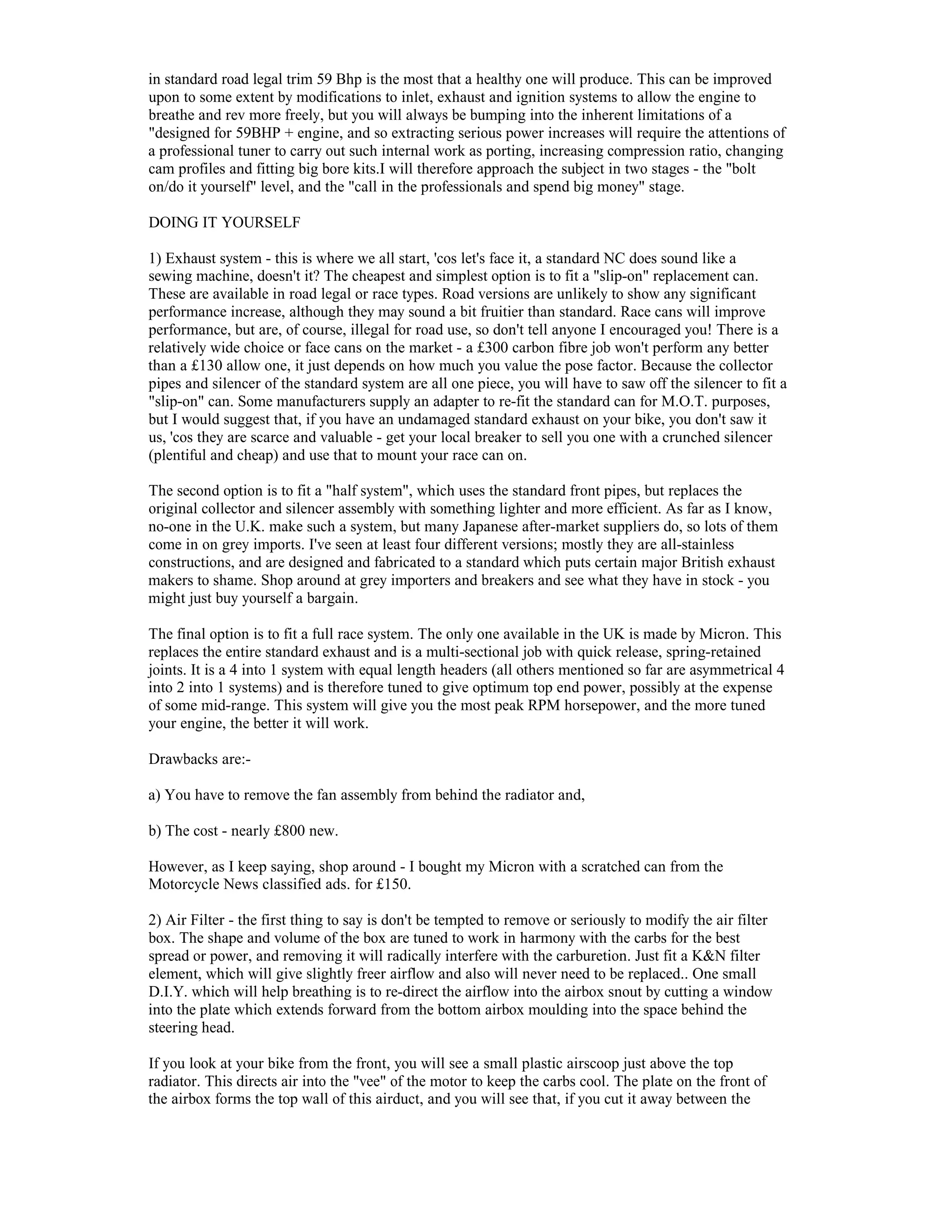 Honda vfr 400 nc30 checklist buyer guide | PDF