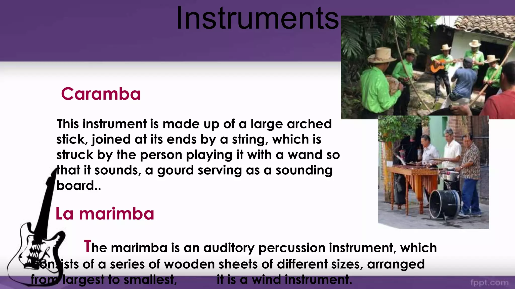 Honduras music, instruments and folklore | PPTX