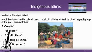 Honduras music, instruments and folklore | PPTX