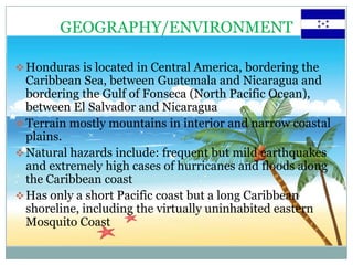Honduras Power Point | PPTX