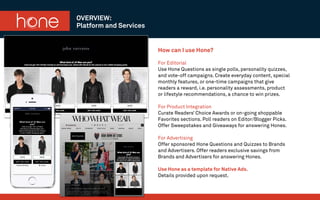Hone - Platform Overview | PDF
