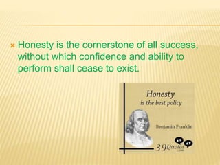 Honesty | PPTX