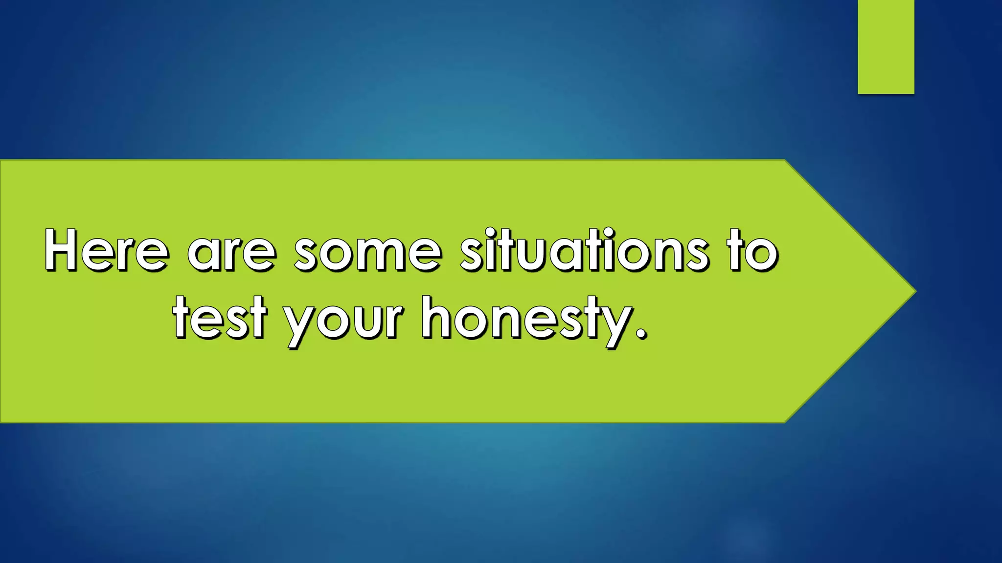 HONESTY FOR KIDS! | PPTX