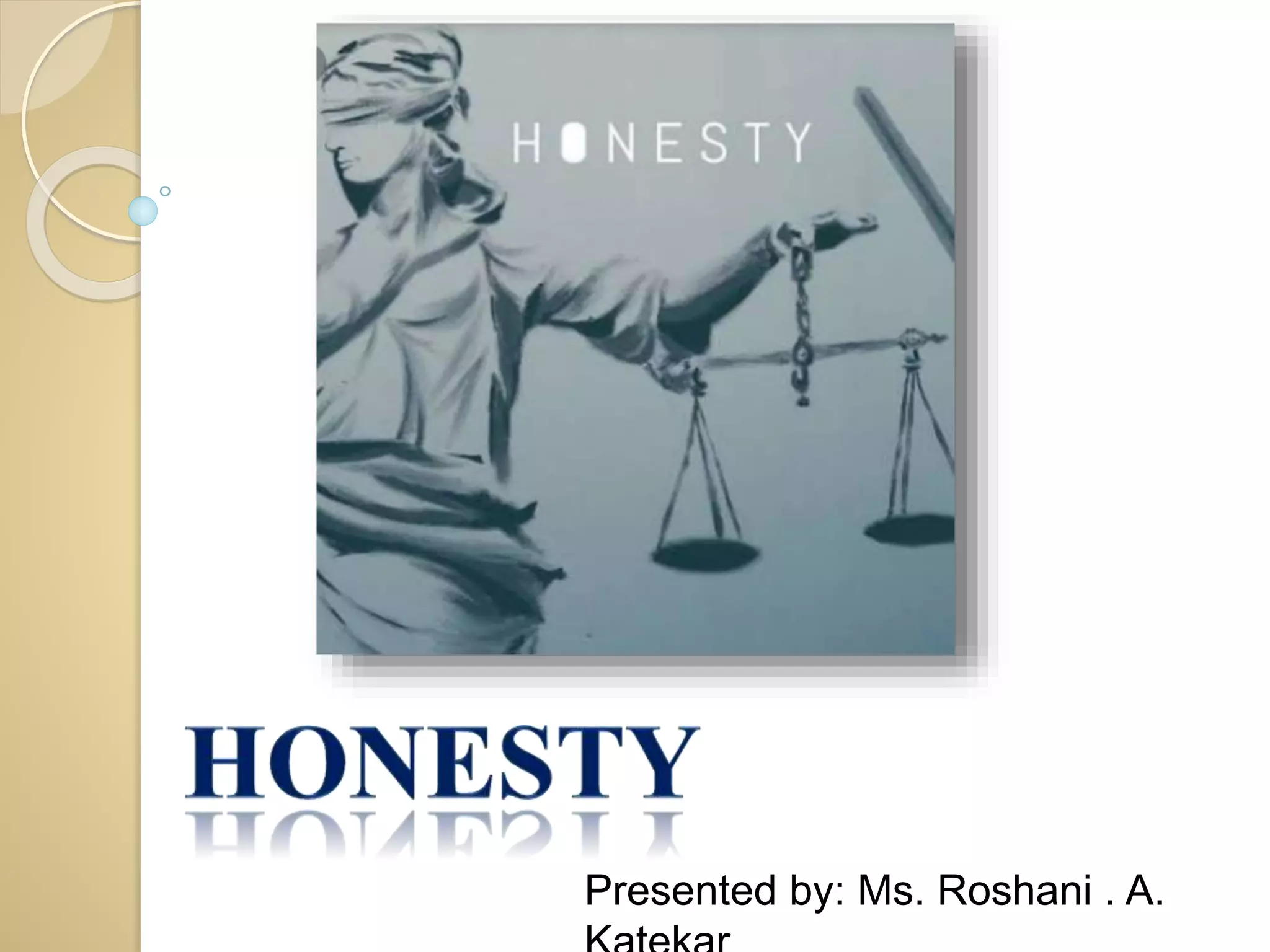 Honesty | PPTX