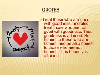 honesty2.pptx | Crime & Harmful Acts to Individuals, Society & Human ...