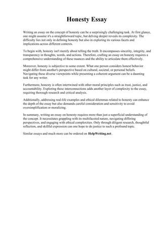 Honesty Essay.pdf