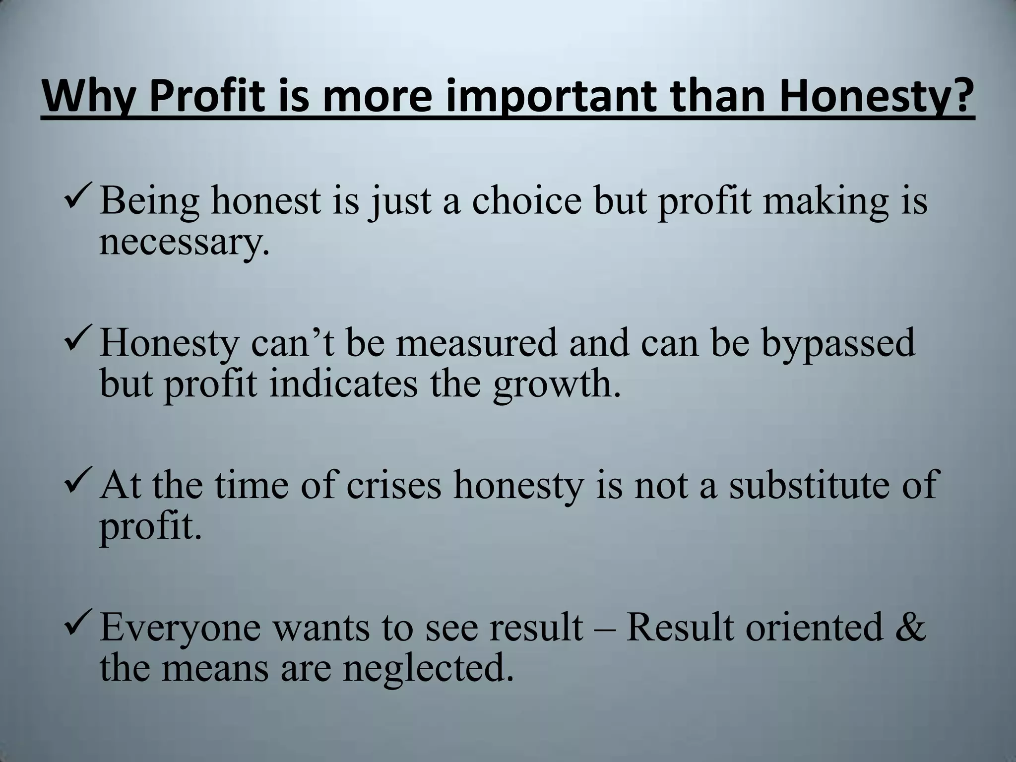 Honesty is a best policy | PPTX