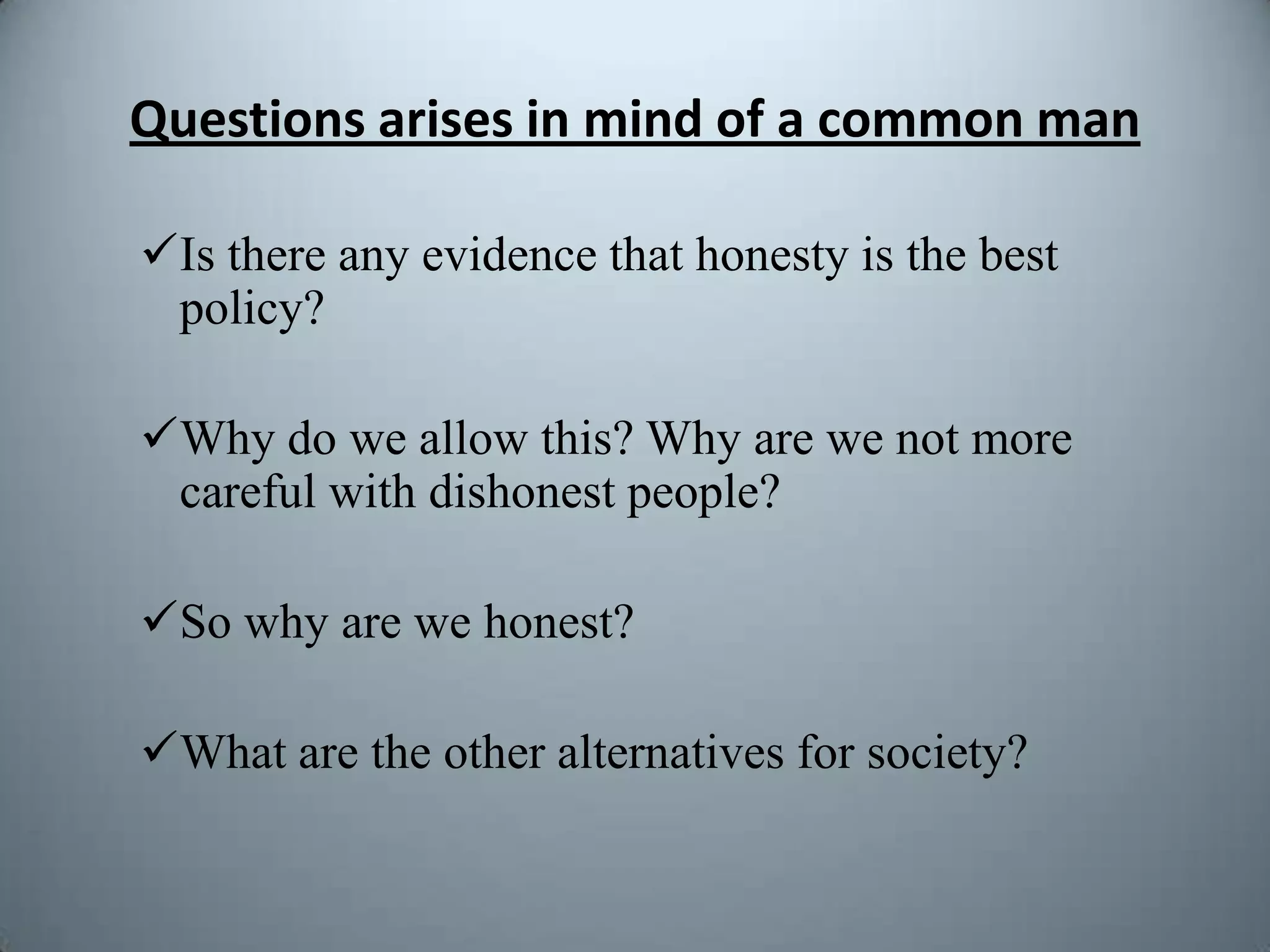 Honesty is a best policy | PPTX