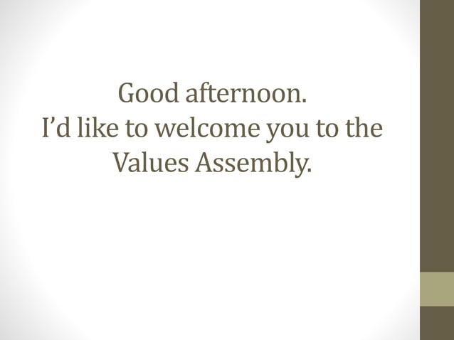 Honesty values assembly | PPTX