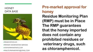 Honey - data bases | PDF