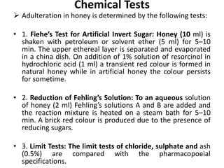HONEY- A Complete pharmacognostical Profile | PPTX