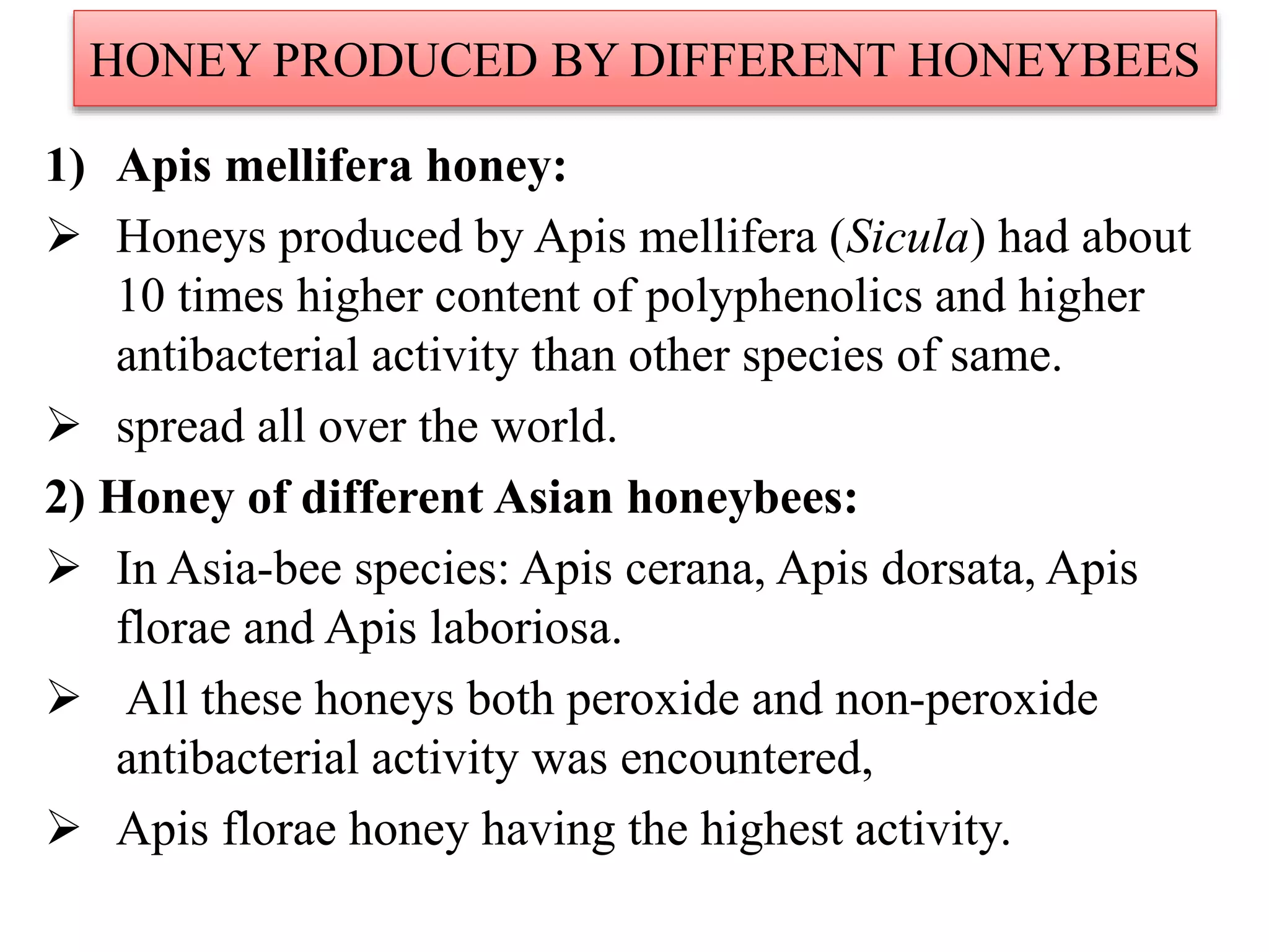 Honey as Nutritional and Functional food | PPTX