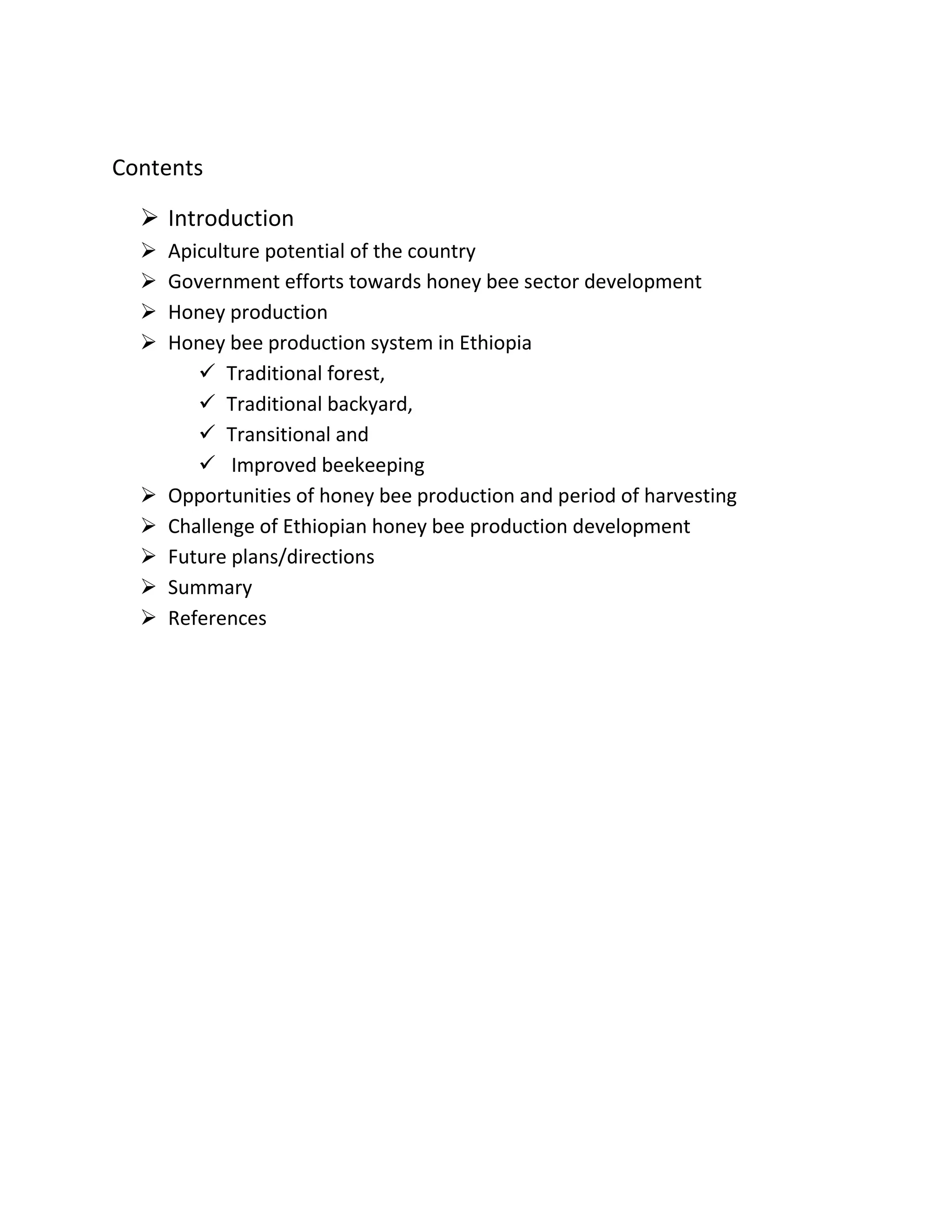 Honeybee production system in Ethiopia BY Dr.Megersa Akasa docx | DOCX