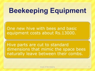Honey bees and beekeeping project | PPTX