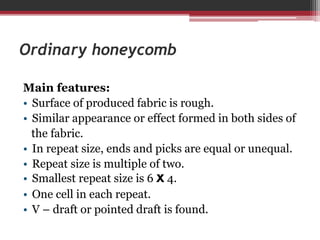 Honey comb weave design | PPTX