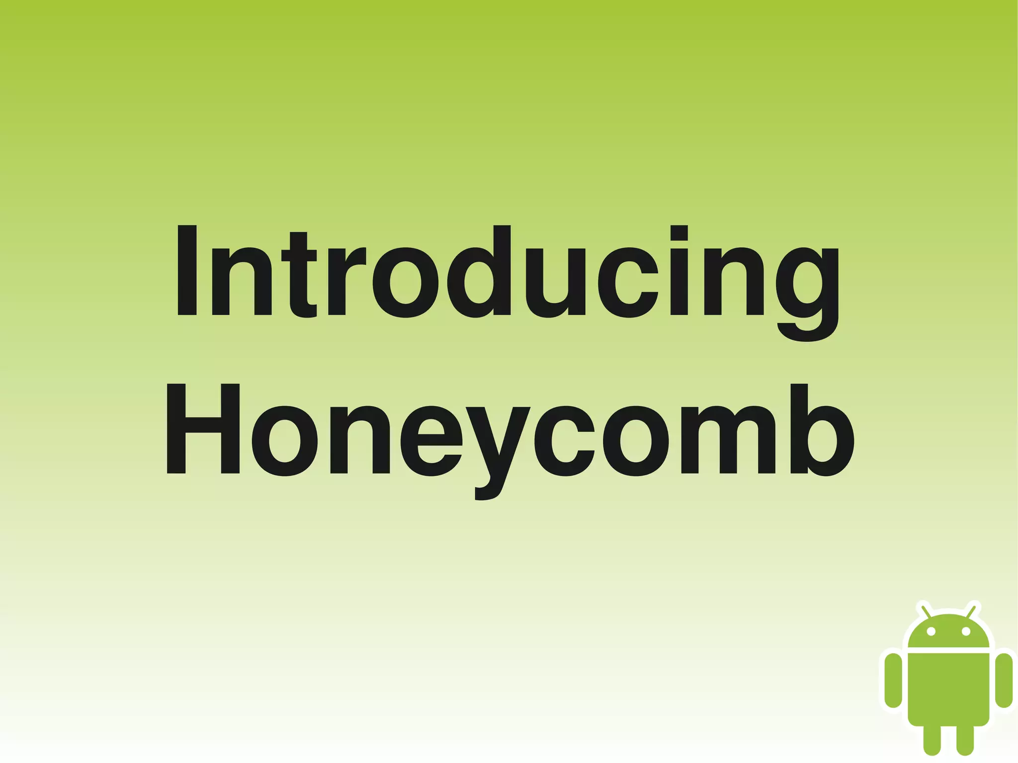 Introducing Honeycomb | PPT