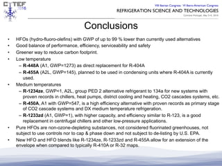 Honeywell Refrigerant Presentation - Refrigeration Science and ...