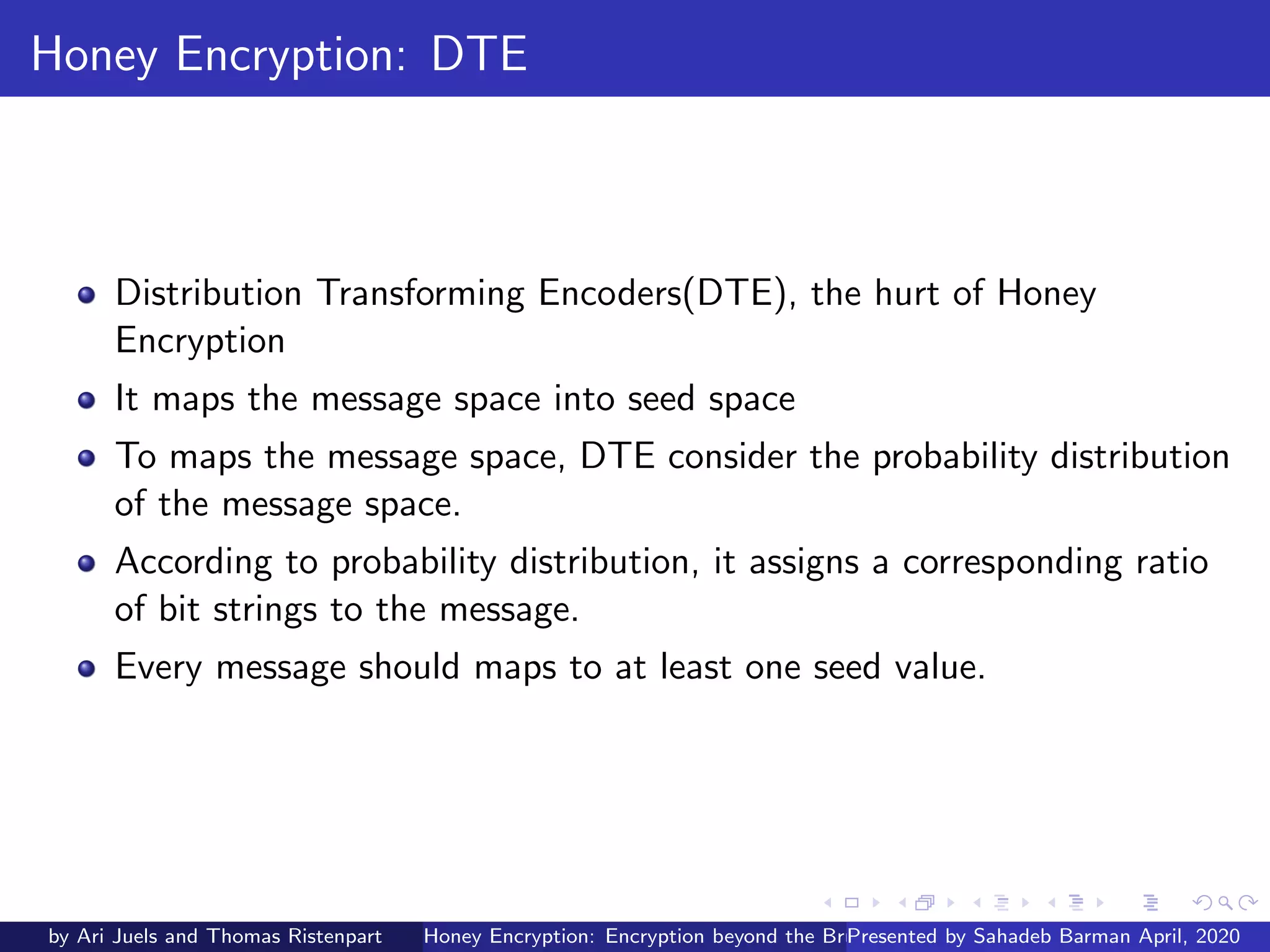 Honey encryption | PDF