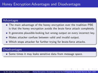 Honey encryption | PDF