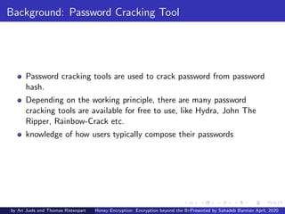 Honey encryption | PDF