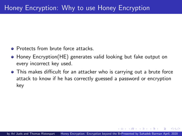 Honey encryption | PDF | Internet | Computing