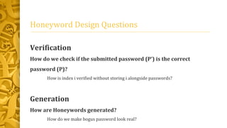Honey Encryption | PPS