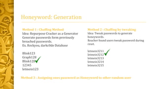 Honey Encryption | PPS
