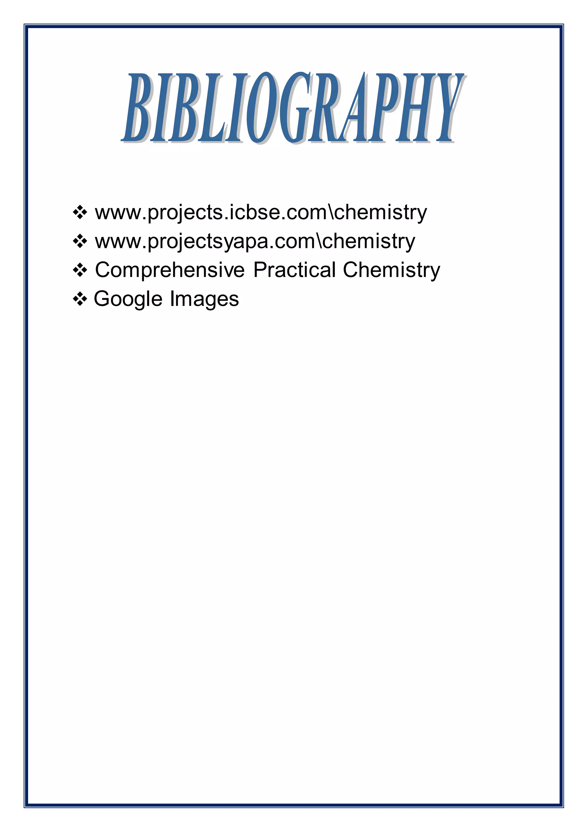 chemistry project for class 12 on analysis of honey | DOCX