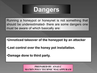 Honeypot based intrusion detection system PPT | PPTX