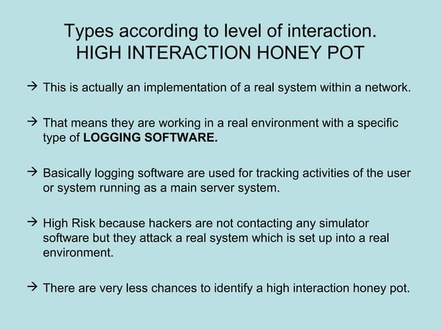Honey pots | PPT