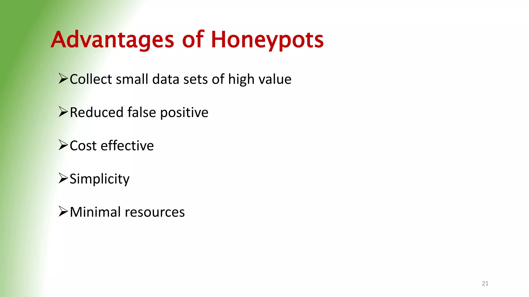 Honeypots | PPTX