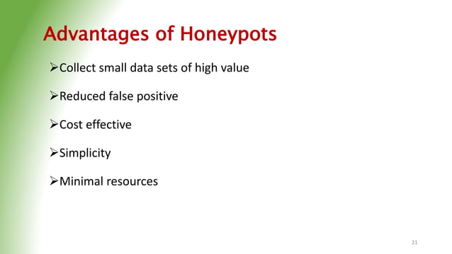 Honeypots | PPTX