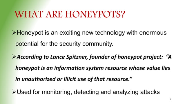 Honeypots | PPTX