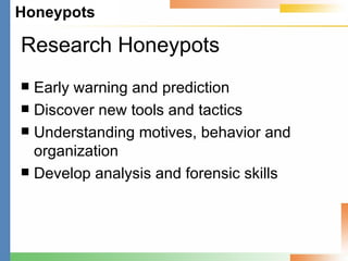 Honeypots | PPT