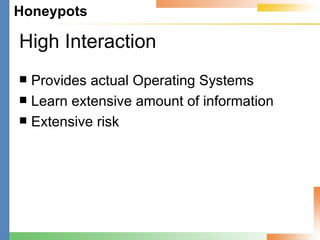 Honeypots | PPT