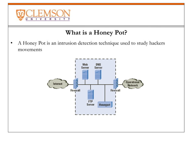 Honeypots.ppt | Internet | Computing