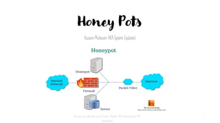 What are Honeypots? and how are they deployed? | PDF