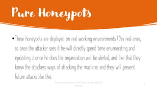 What are Honeypots? and how are they deployed? | PDF