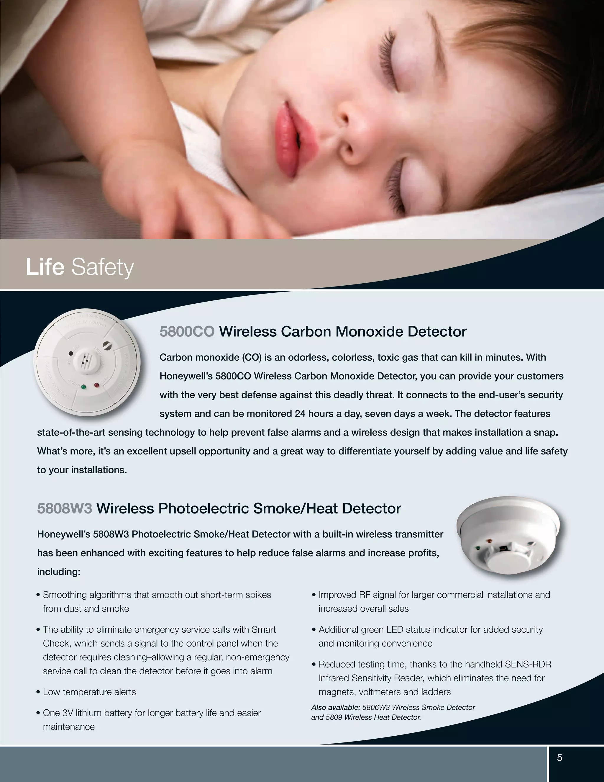 Honeywell 5800-wireless-series | PDF