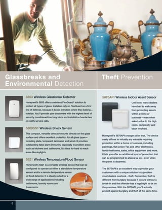 Honeywell 5800-wireless-series | PDF