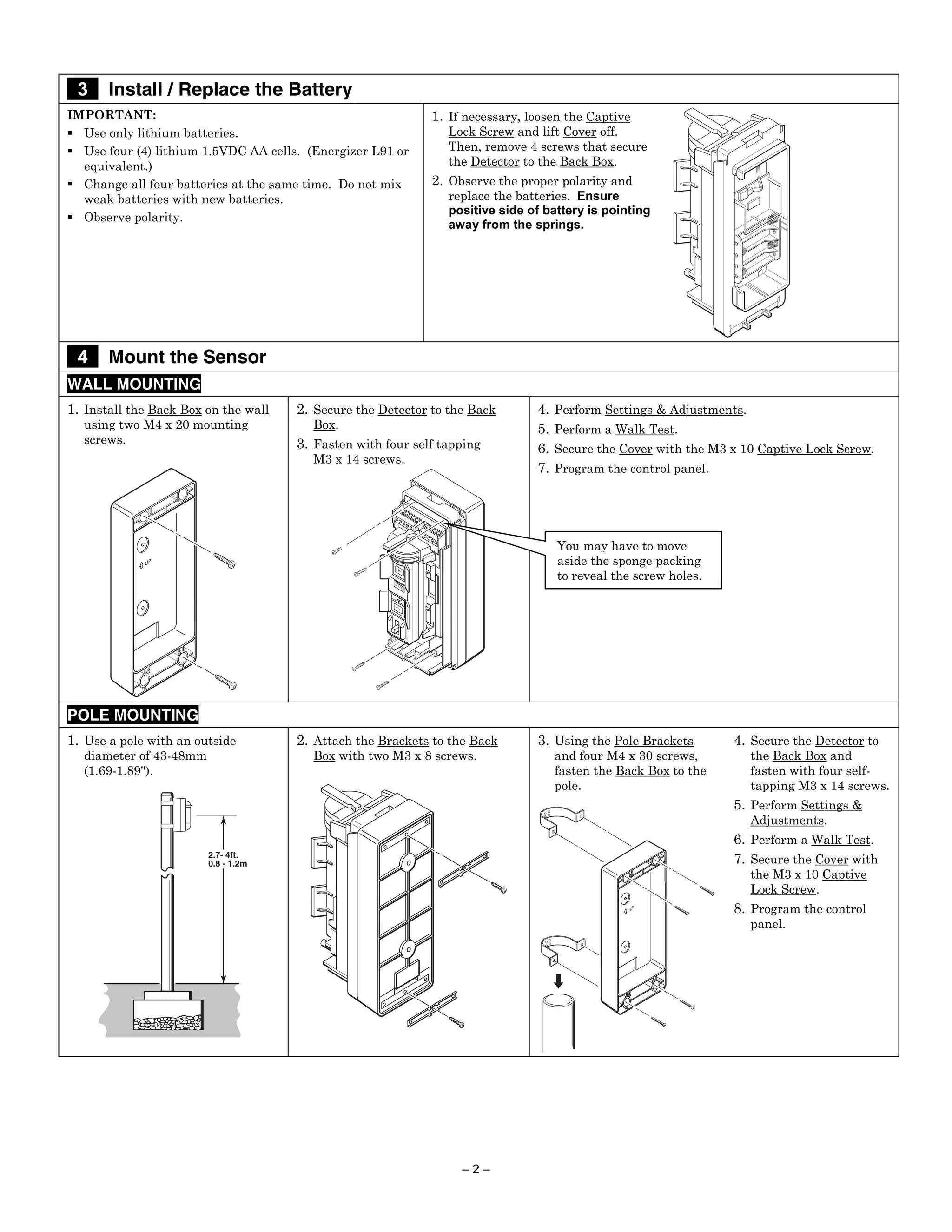 Honeywell 5800pir-od-install-guide | PDF