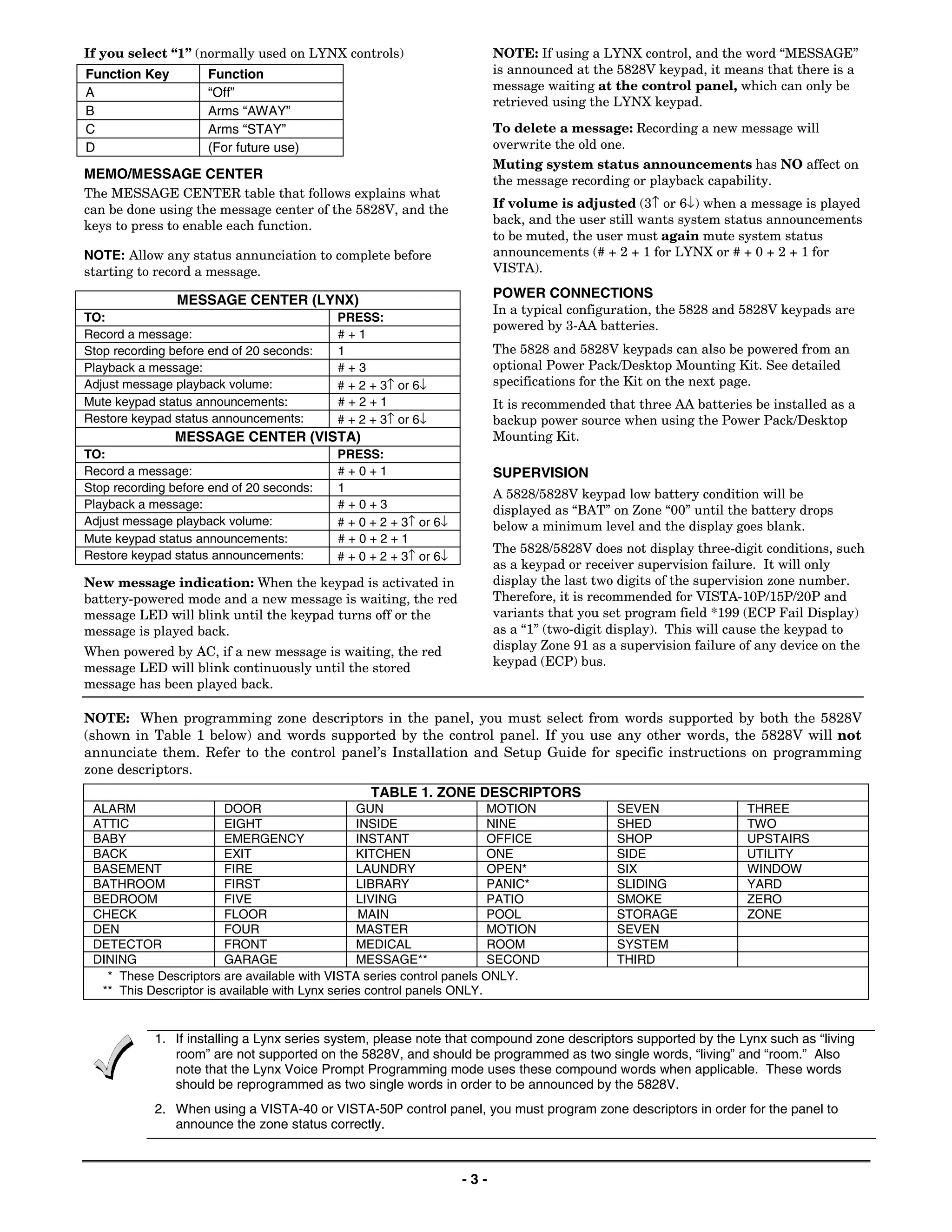 Honeywell 5828-and-honeywell-5828v-install-guide | PDF